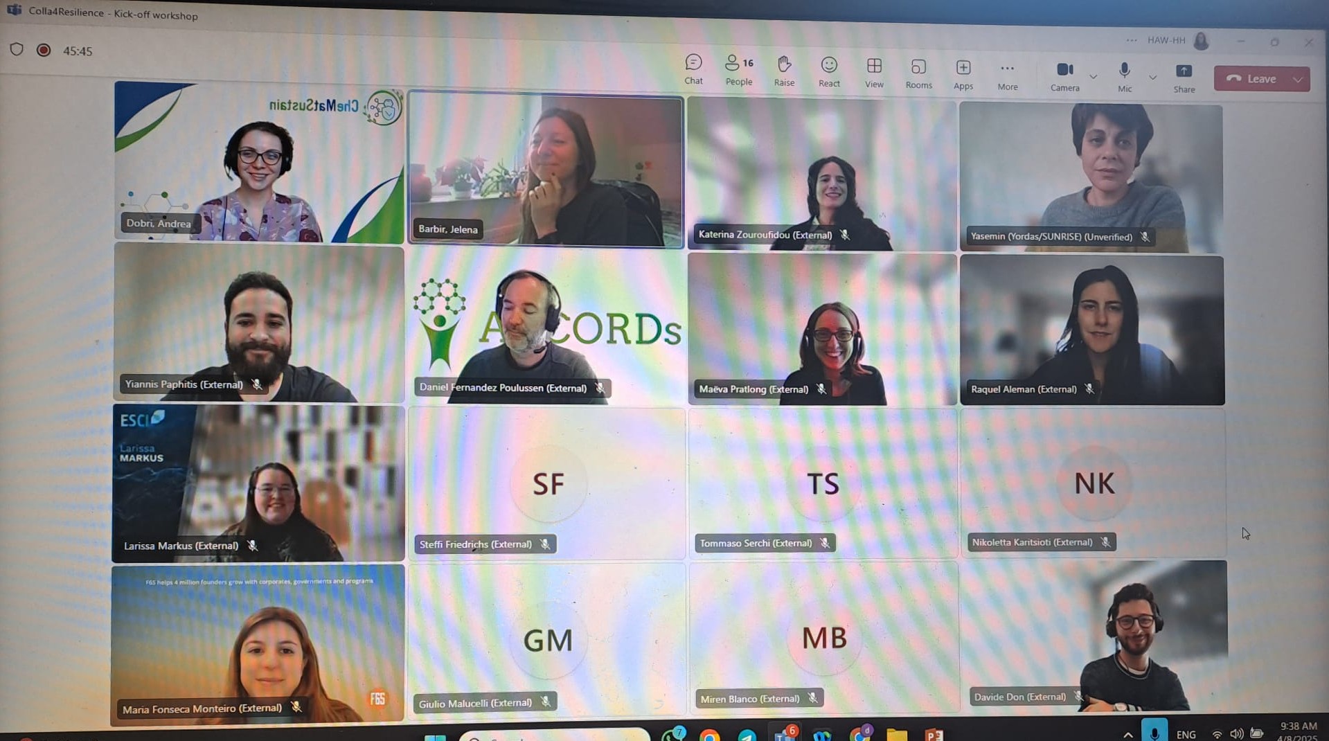Kicking off the Collab4Resilience (C4R) initiative - SSbD4CheM